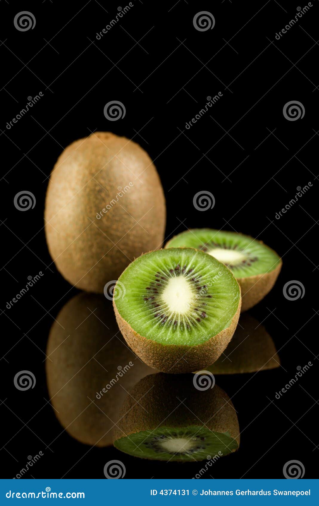 Kiwi fruit stock image. Image of kiwi, tropical, exotic - 4374131