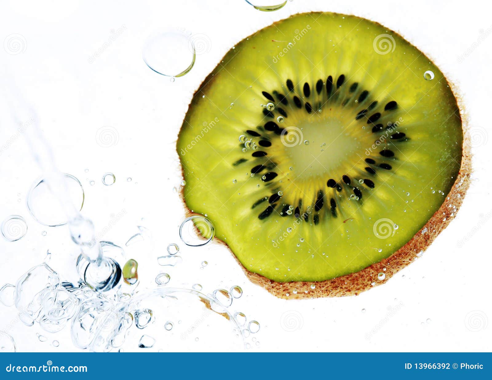 Kiwi Fruit in Water stock photo. Image of water, healthy - 13966392