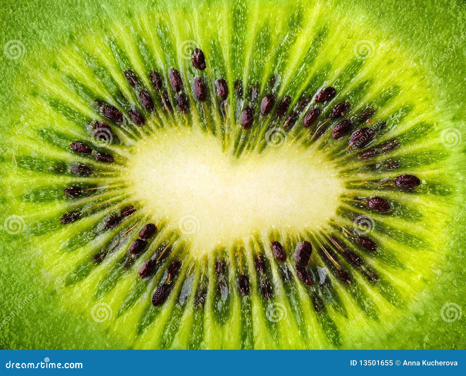 Kiwi Core Texture Stock Images by Megapixl