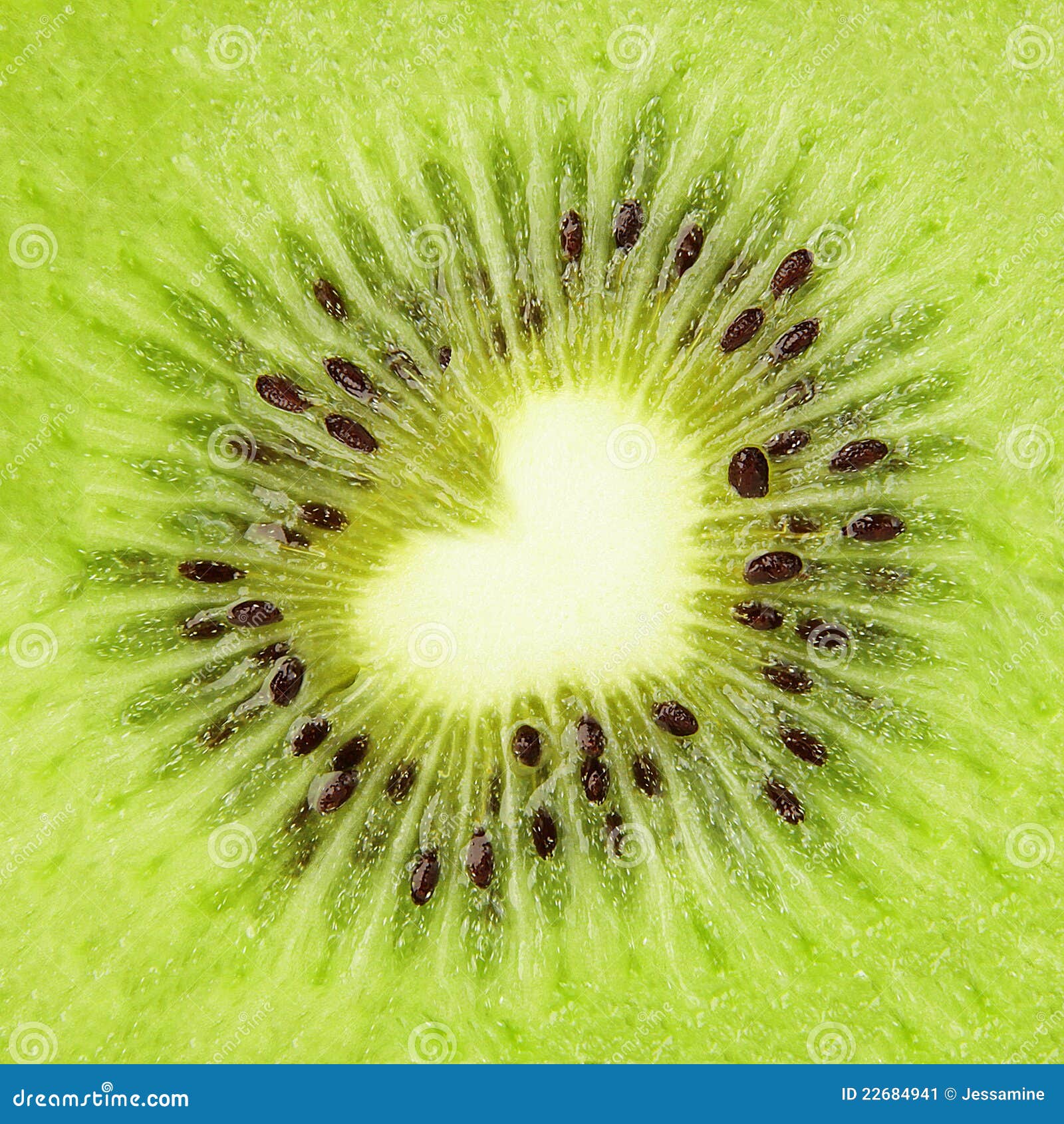 Kiwi with heart shape stock image. Image of food, green - 22684941