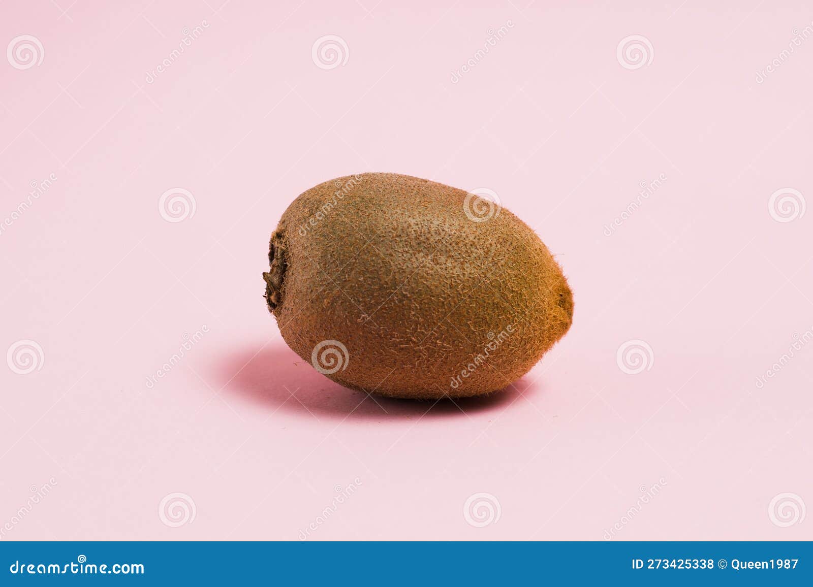 Kiwi without Packaging on a Pink Background. Concept of Earth Day, Zero ...