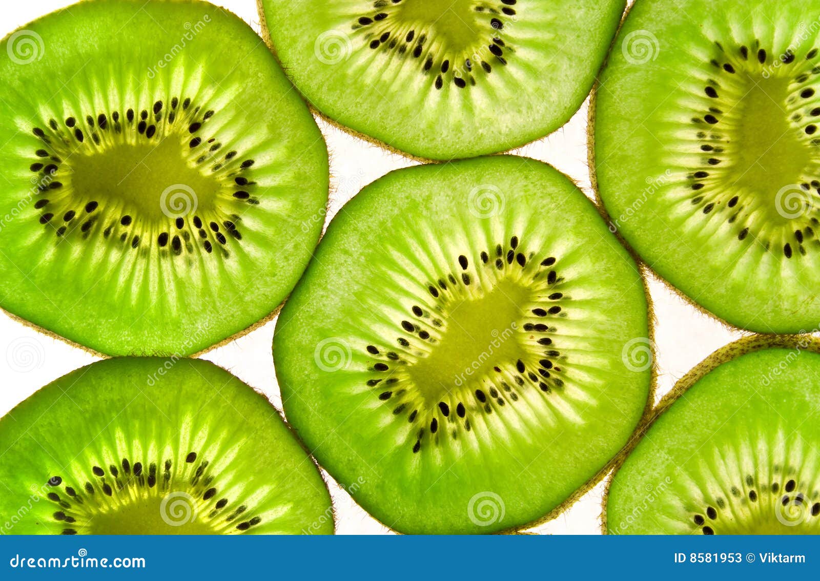Kiwi slices stock image. Image of nourish, close, organic - 8581953