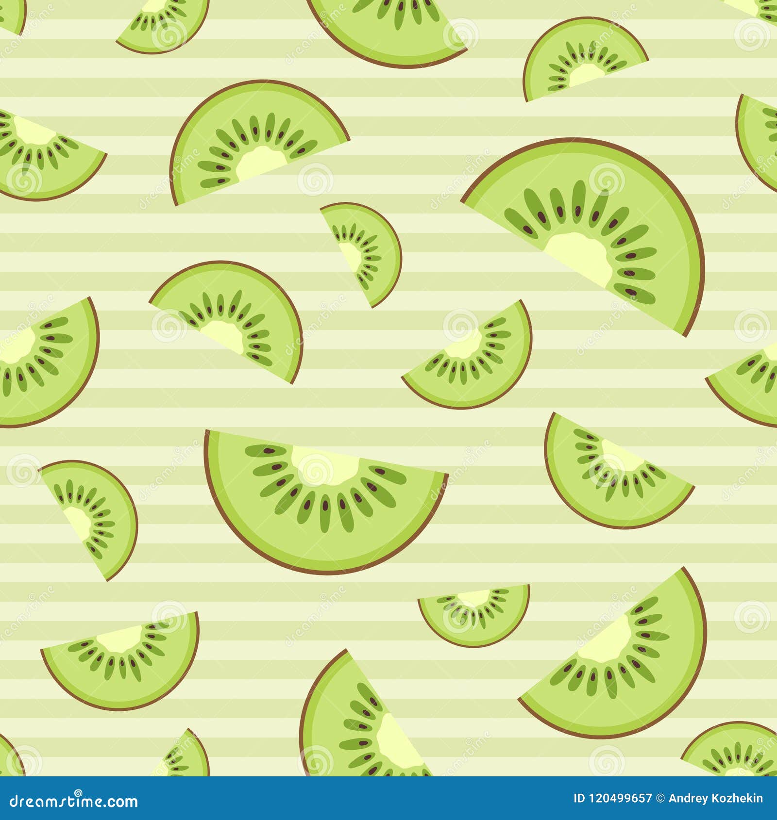 Kiwi Slices Seamless Pattern. Stock Vector - Illustration of design ... Kiwi Slices Seamless Pattern. Stock Vector - Illustration of design ...