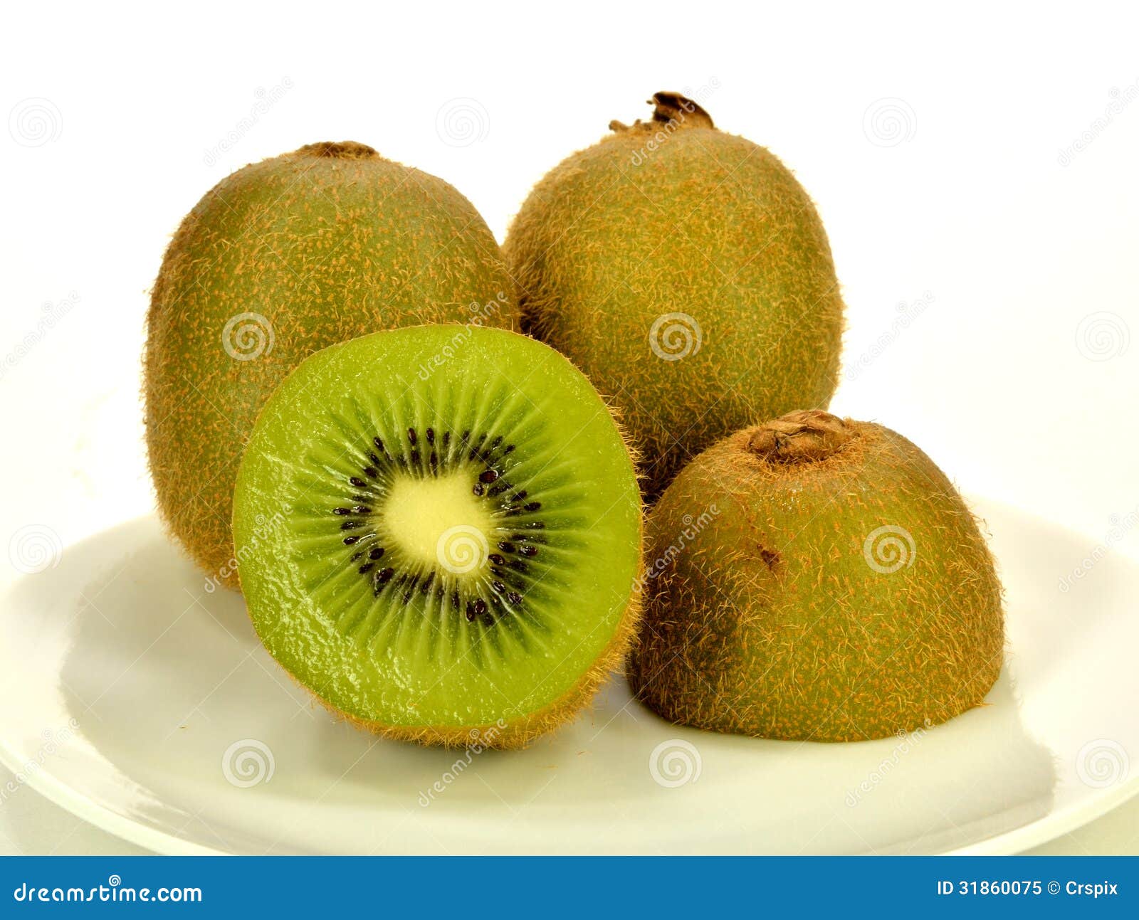 Kiwi and slices stock image. Image of green, food, fresh - 31860075