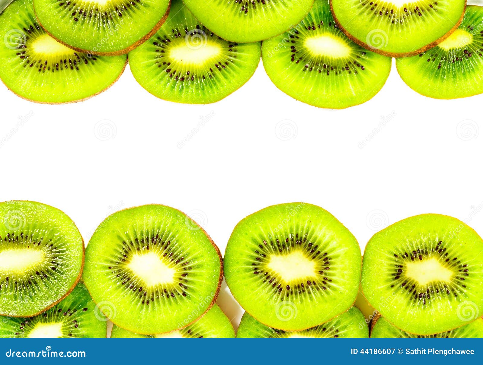KIwi Texture with Space for Text Stock Image - Image of tasty, slice ...