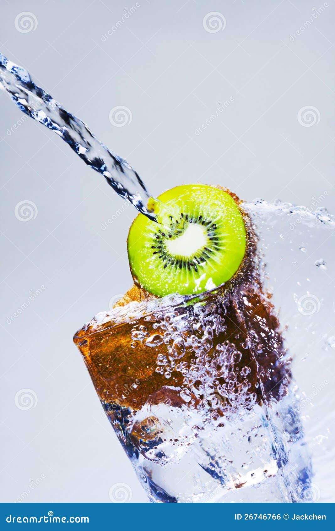 Kiwi with water stock photo. Image of fruit, water, fresh - 26746766