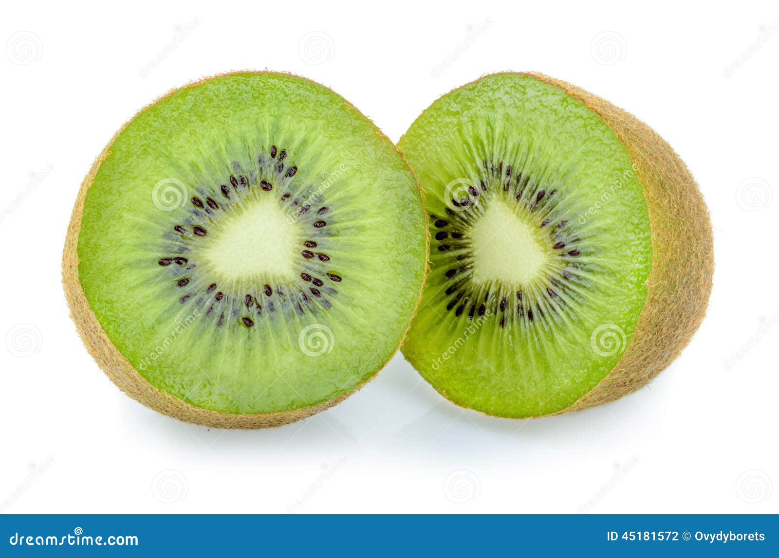 Kiwifrucht getrennt stockfoto. Bild von tropisch, halb - 45181572