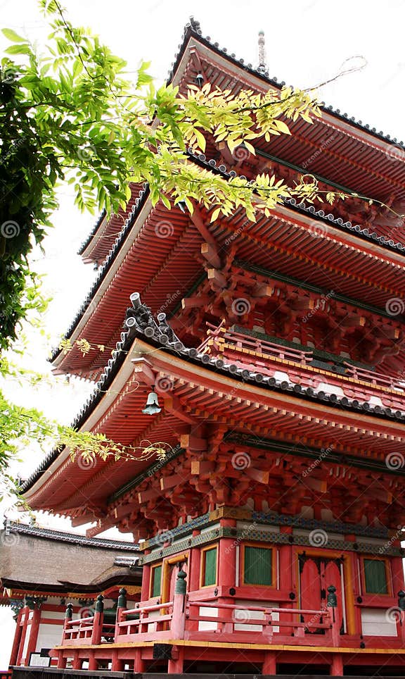 Kiyomizu Temple stock image. Image of travel, wooden, building - 190371