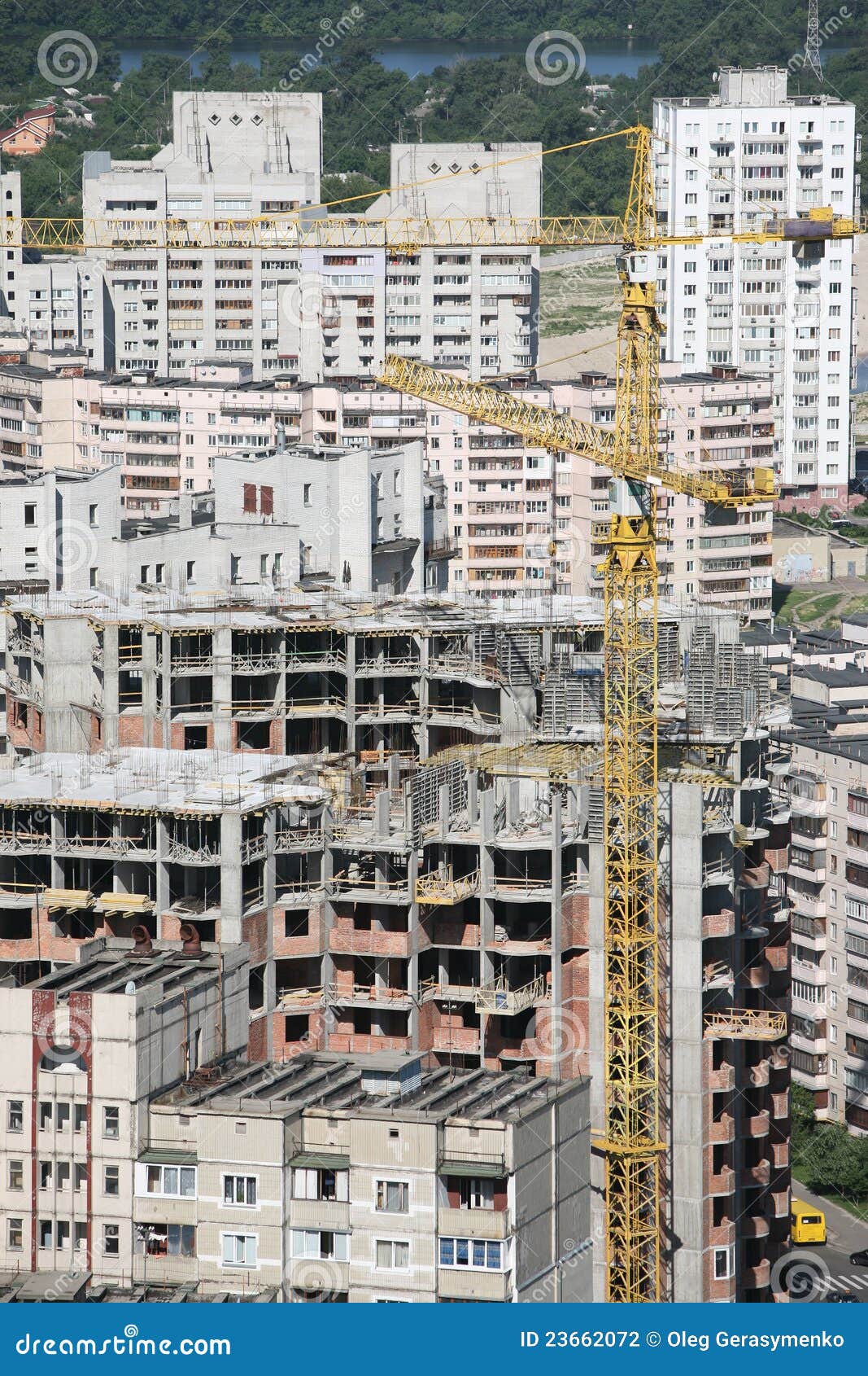 Kiyv, Ukraine, aerial view stock photo. Image of high - 23662072