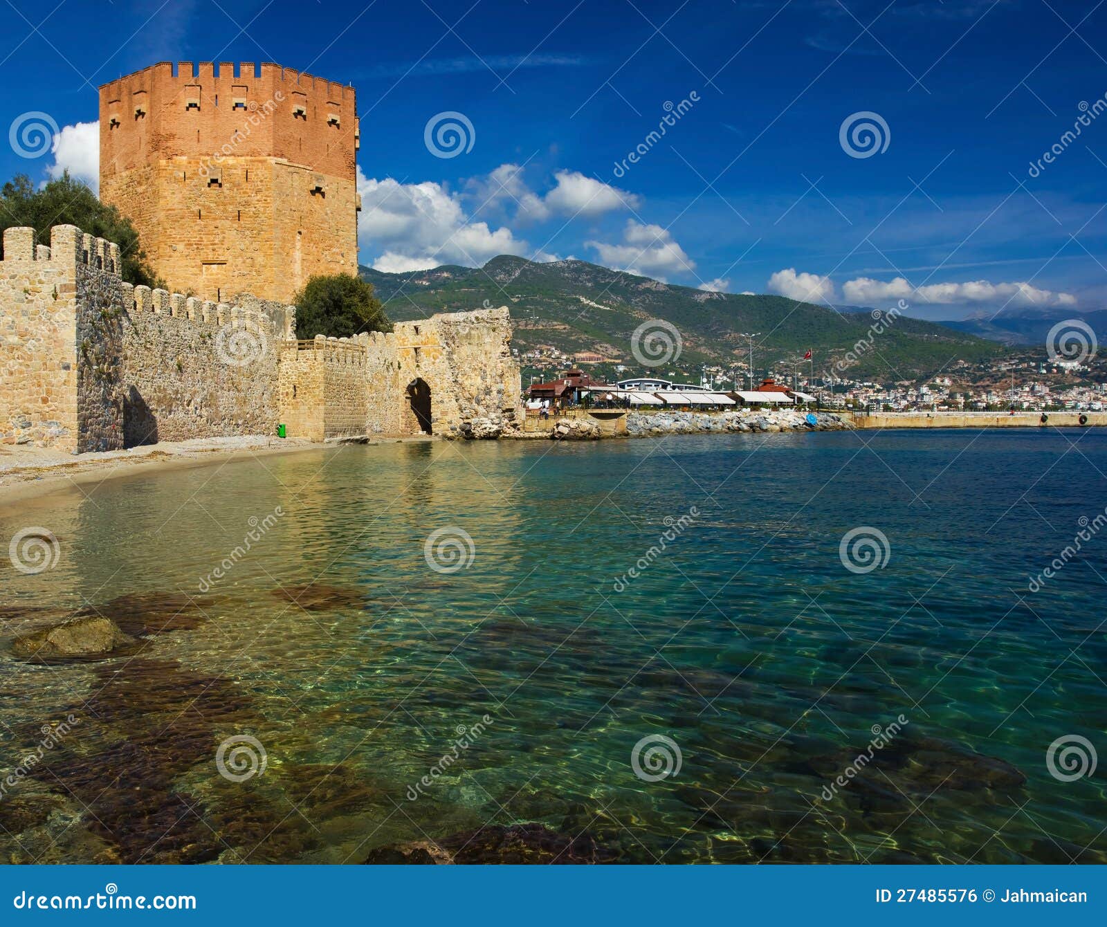 Kizil Kule (Red Tower) stock photo. Image of ancient - 27485576