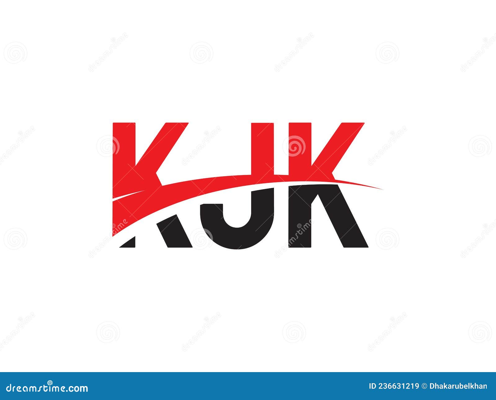 KJK Letter Initial Logo Design Vector Illustration Stock Vector ...