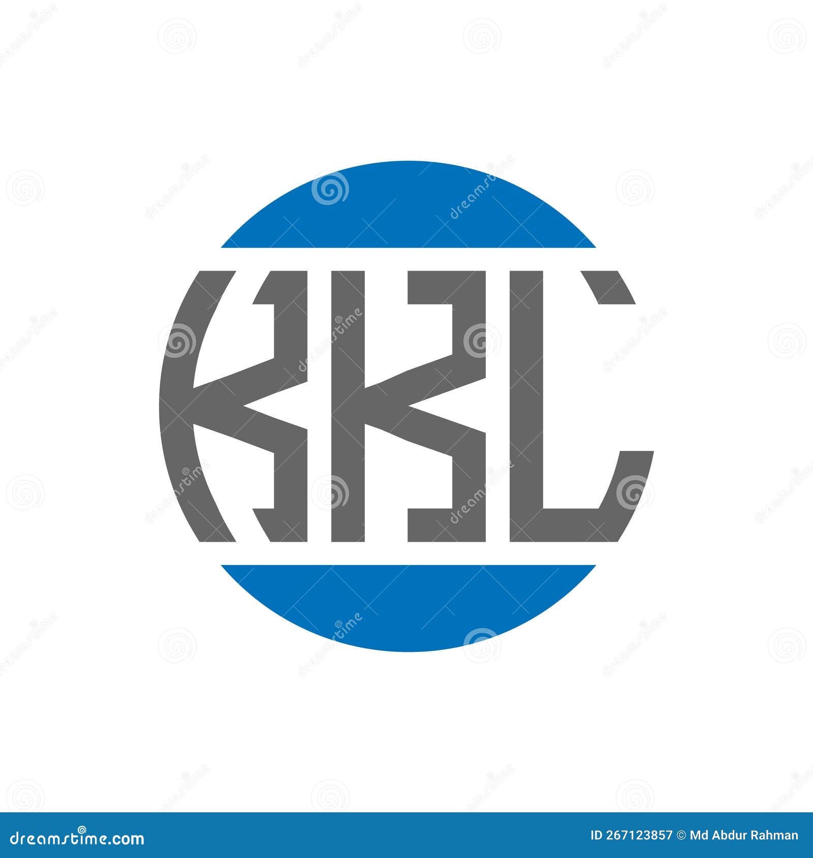 KKL Letter Logo Design on White Background. KKL Creative Initials ...