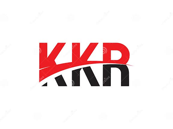 KKR Letter Initial Logo Design Vector Illustration Stock Vector ...