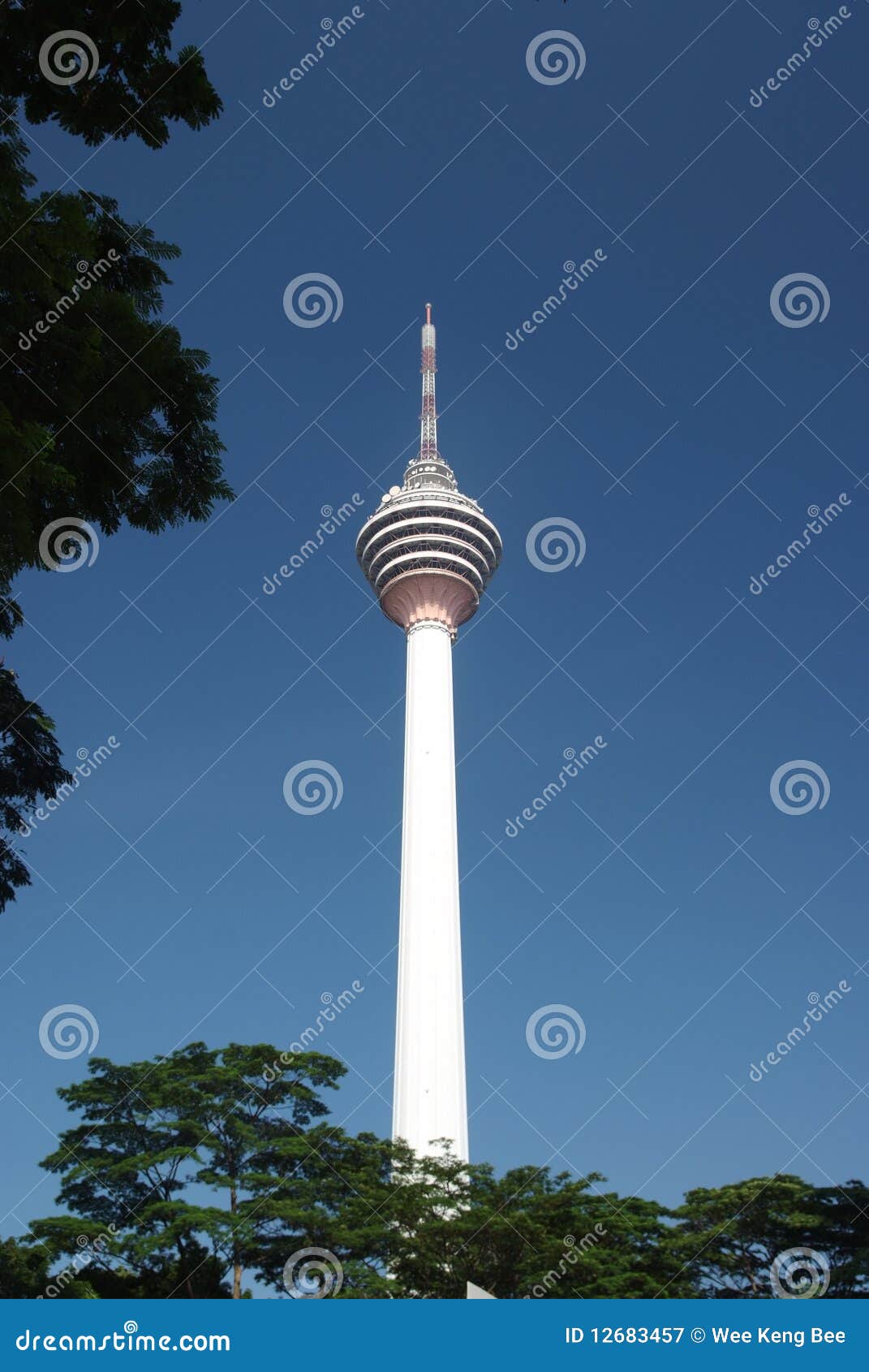 KL Tower stock image. Image of tower, landmark, superstructure - 12683457