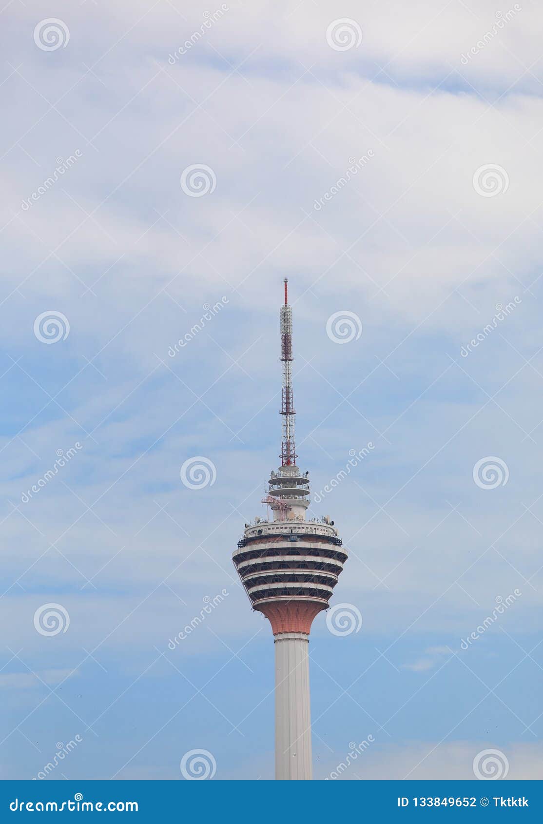 KL Tower Kuala Lumpur Malaysia Stock Photo - Image of observation ...