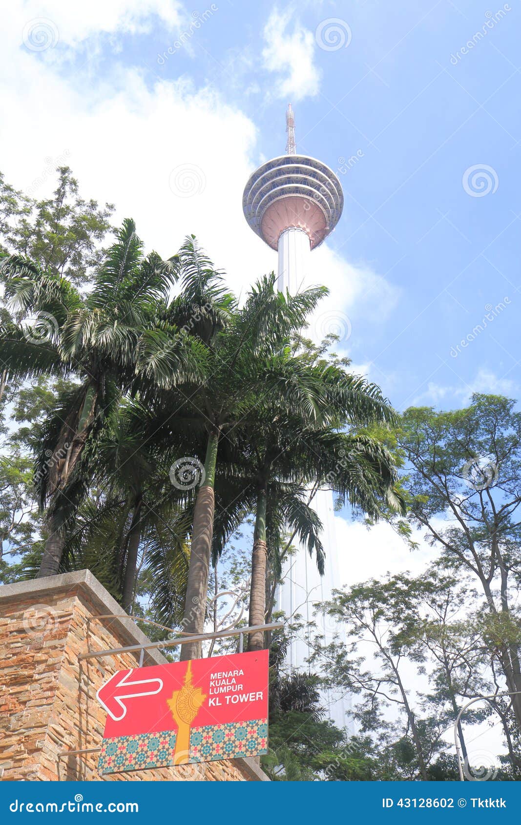 Famous KL Tower Kuala Lumpur Editorial Photography - Image of ...
