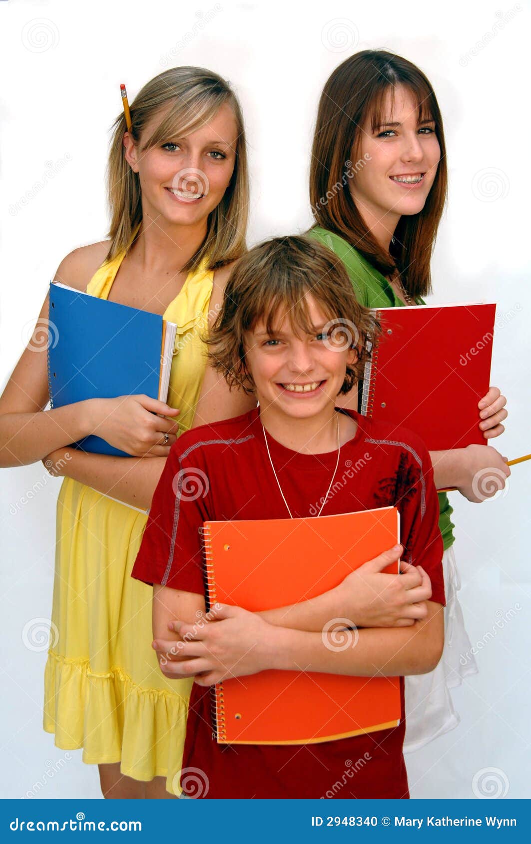 Klaar voor school stock foto. Image of kind, notitieboekje - 2948340