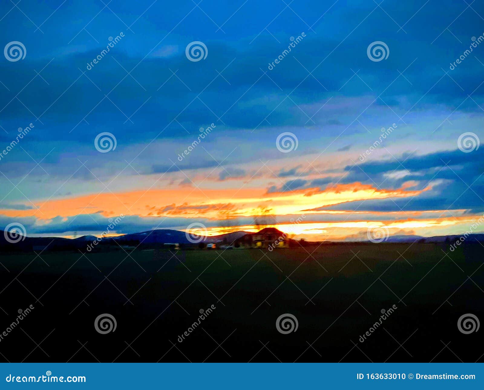 Klamath Falls Oregon 2019 Sunset Stock Photo - Image of klamath, sunset ...