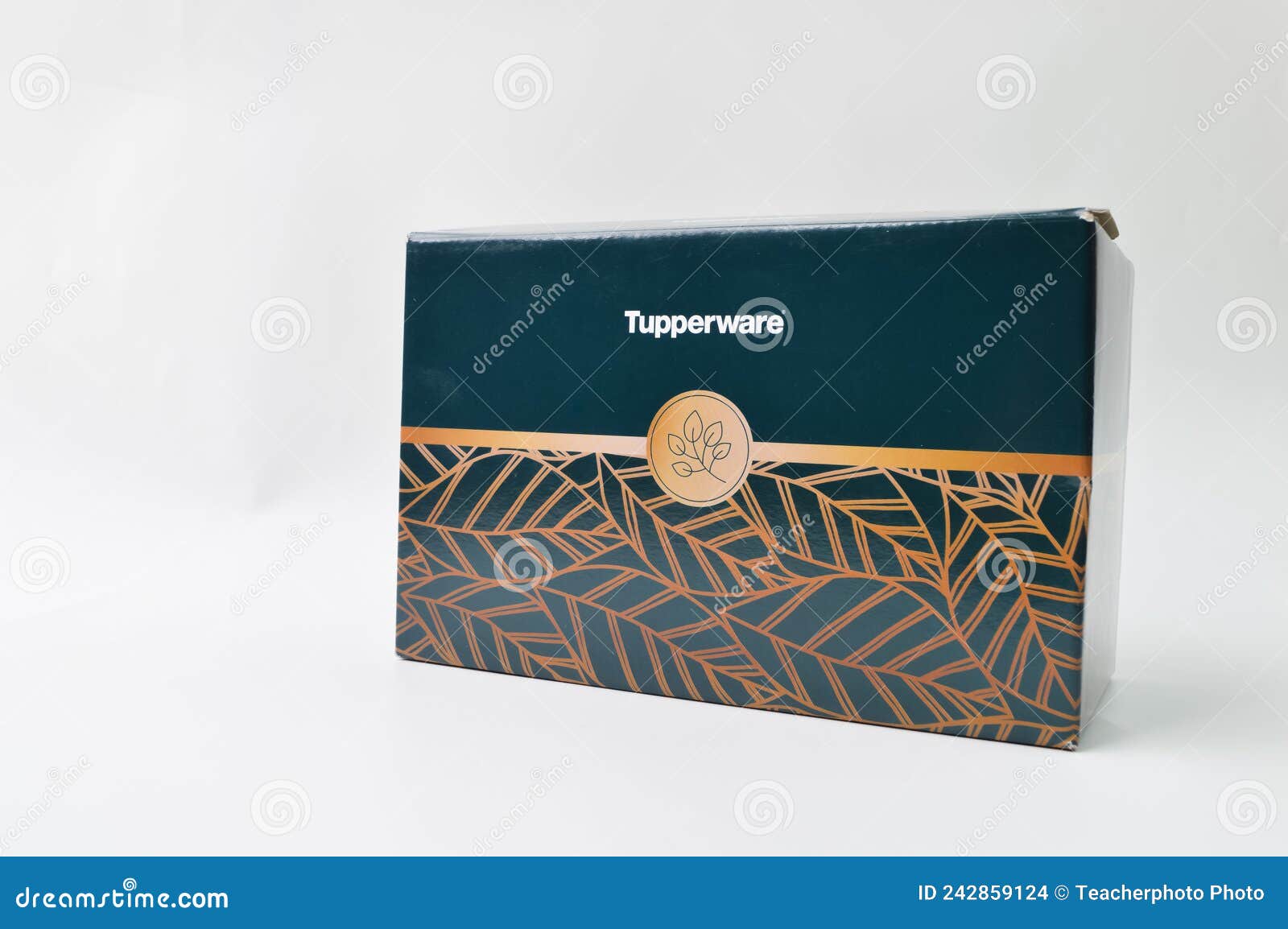 Klang, Malaysia: March 7, 2022- Tupperware Box Isolated on a White ...