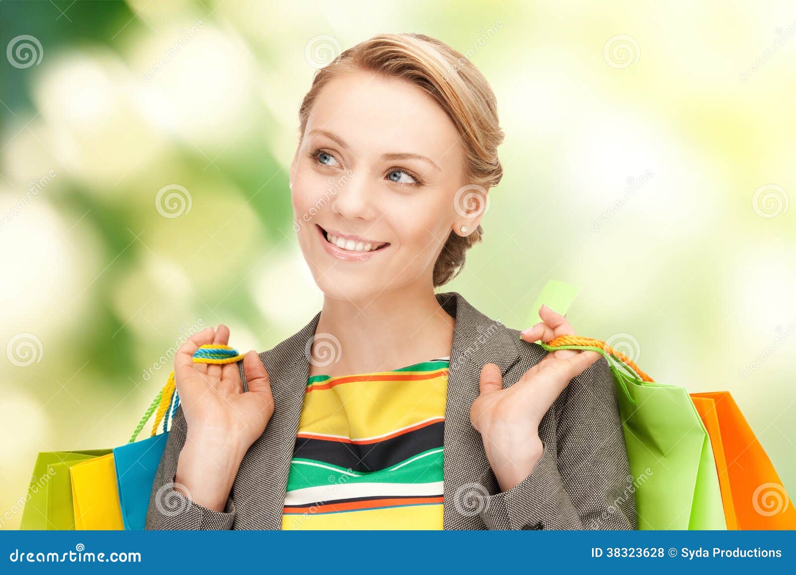 Klant stock foto. Image of consumentisme, mooi, blij - 38323628