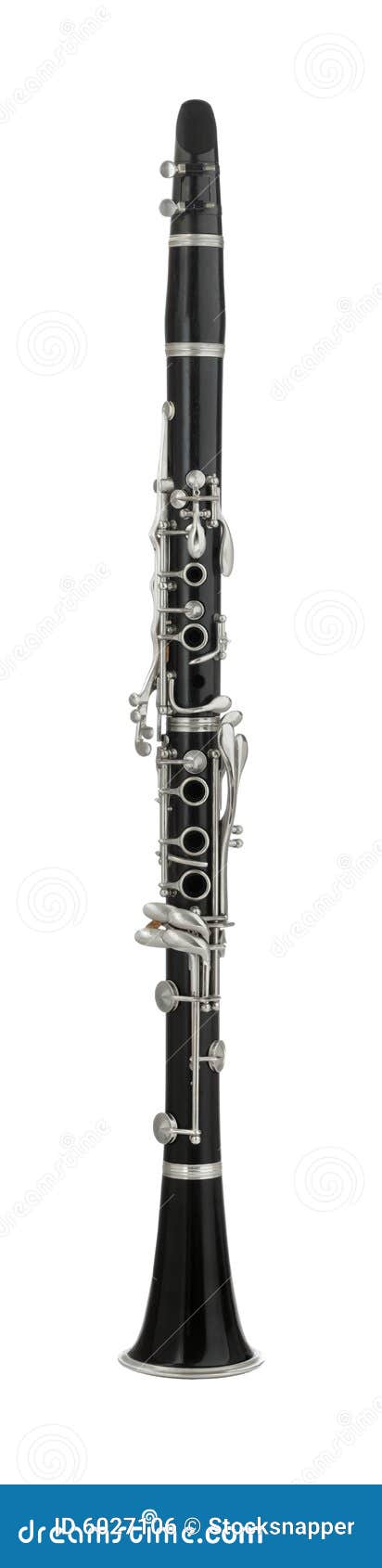 Klarinet stock foto. Image of instrument, muziek, knipsel - 6027106