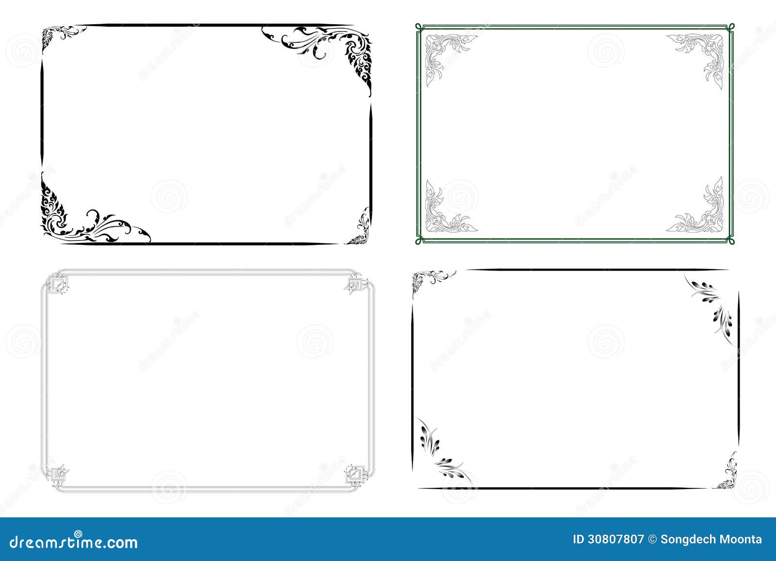 Klassiek kader vector illustratie. Illustration of decoratief - 30807807