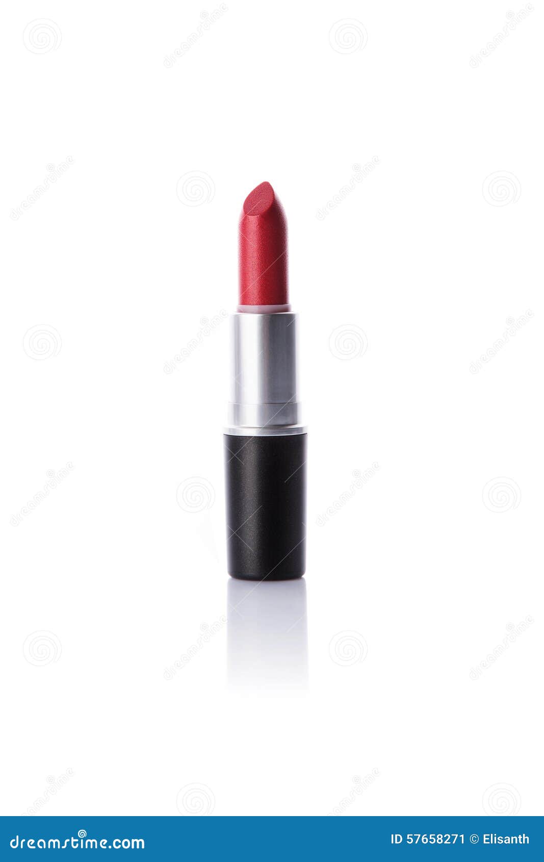 Klassieke Rode Lippenstift stock afbeelding. Image of wijfje - 57658271