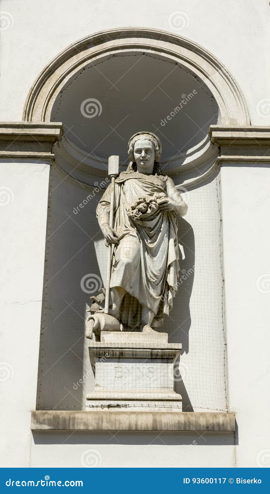 Klassische Skulptur Des Musen Stockbild - Bild von stein, klassisch ...