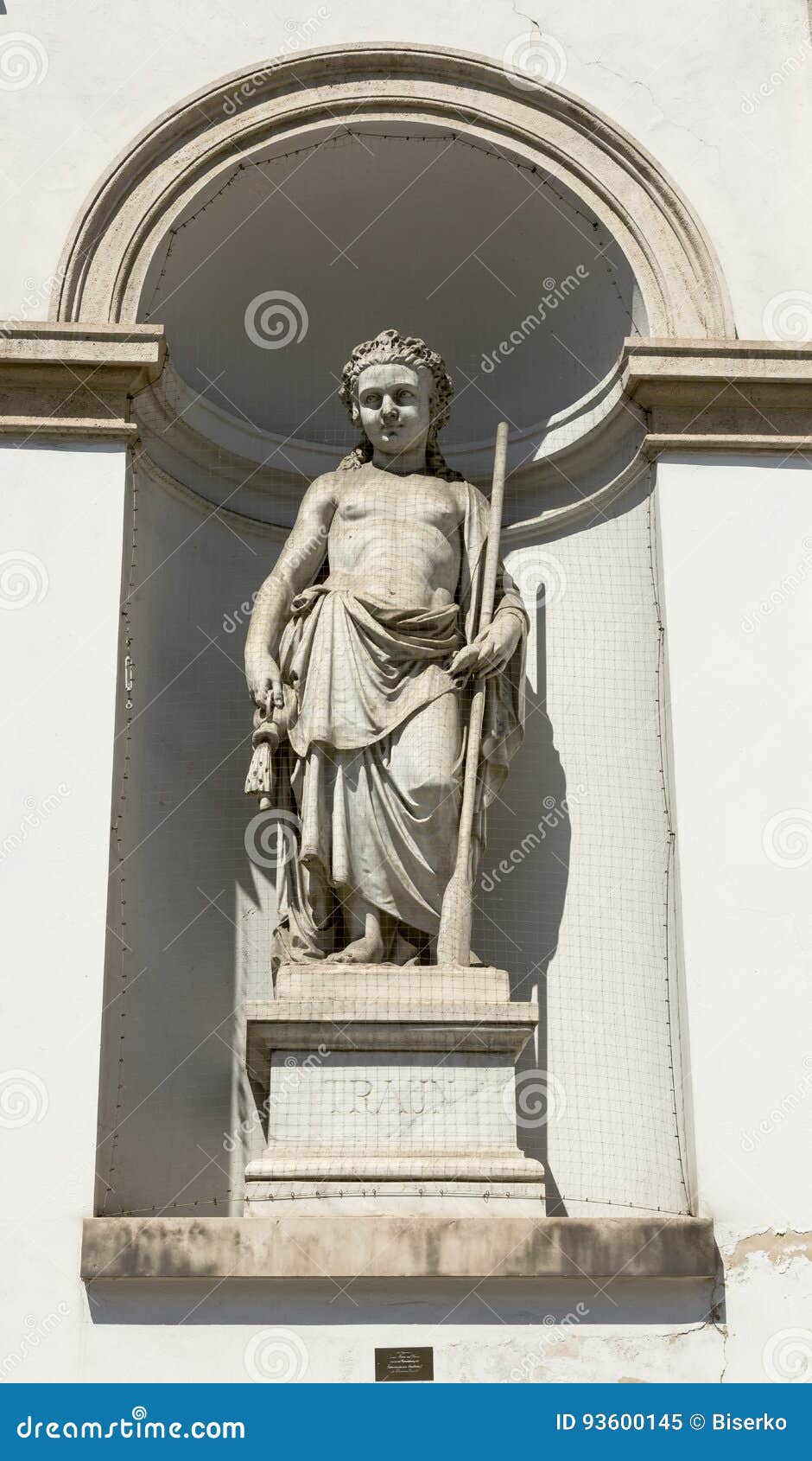 Klassische Skulptur Des Musen Stockbild - Bild von jung, künste: 93600145