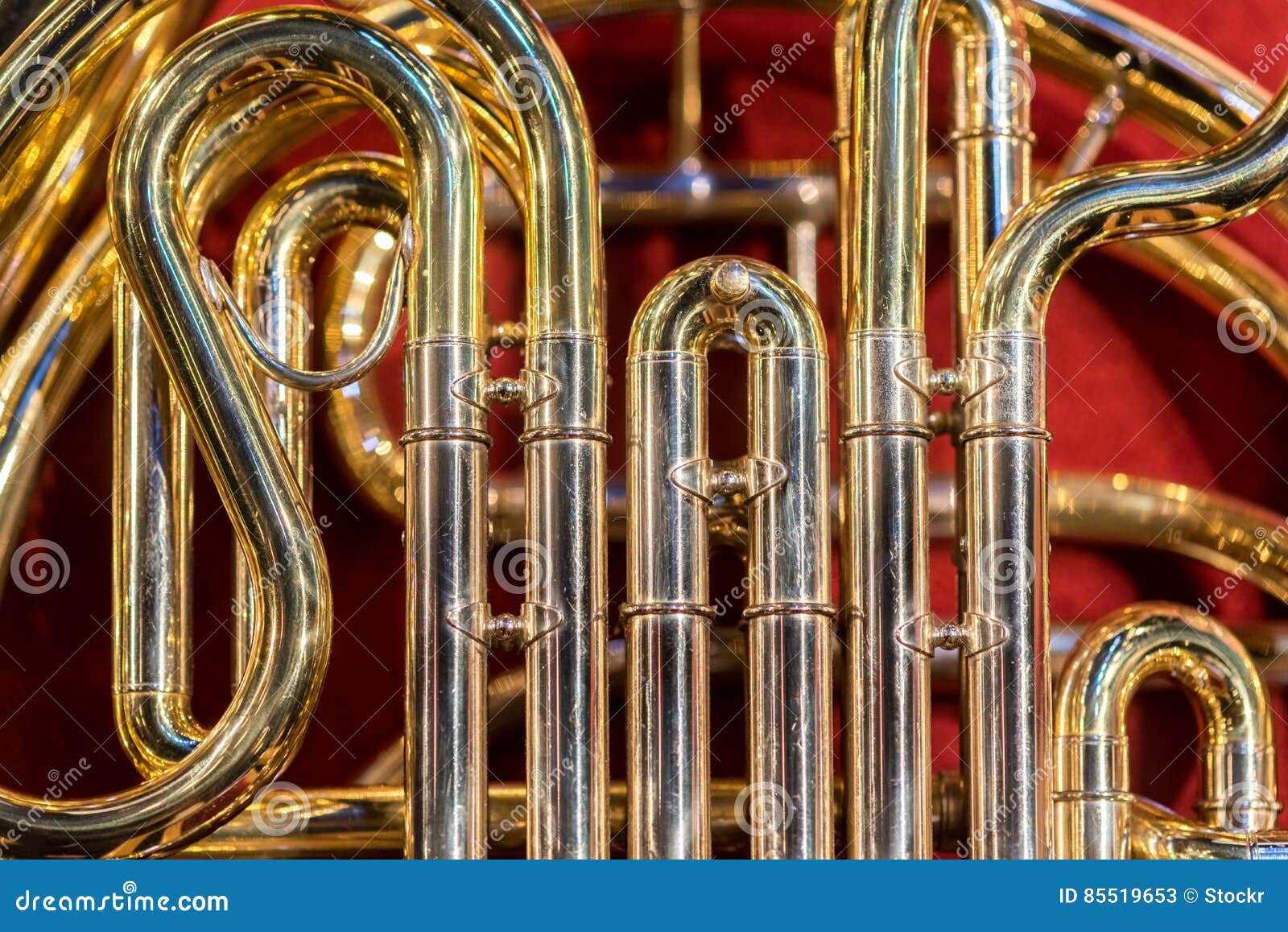 Klasyczny Instrumentu Puzon Obraz Stock - Obraz złożonej z baryton ...