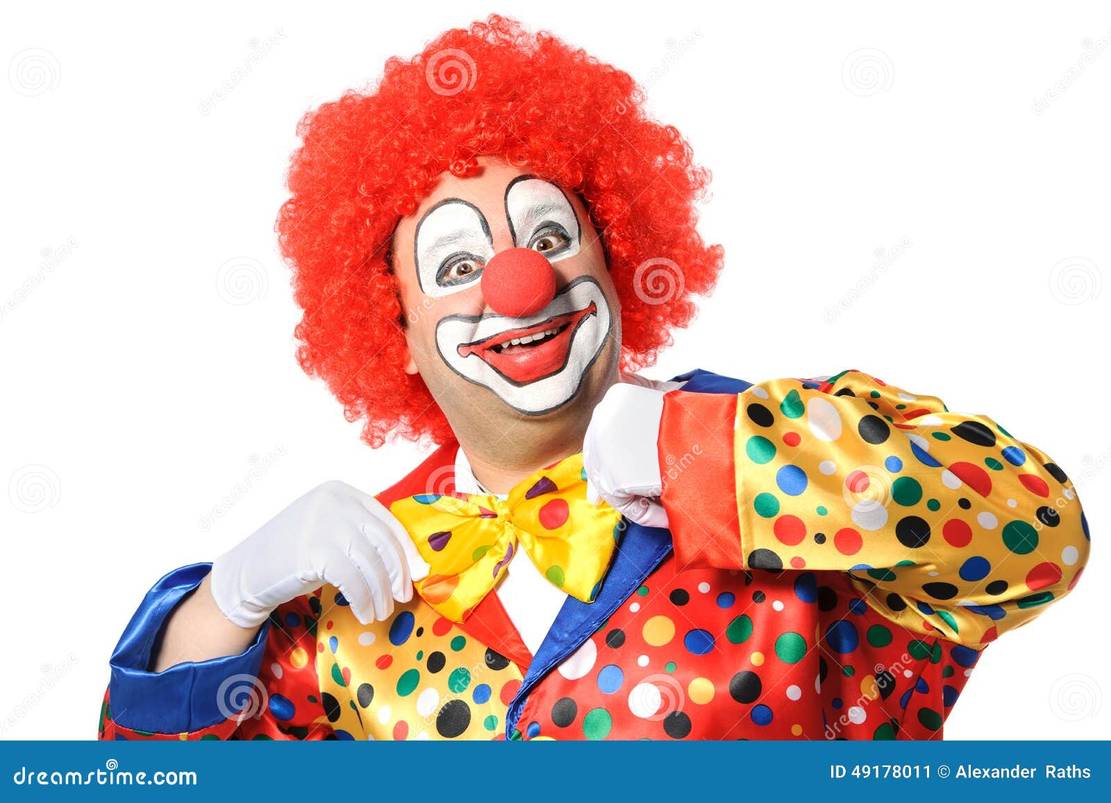 Klaun obraz stock. Obraz złożonej z karnawał, komiczka - 49178011