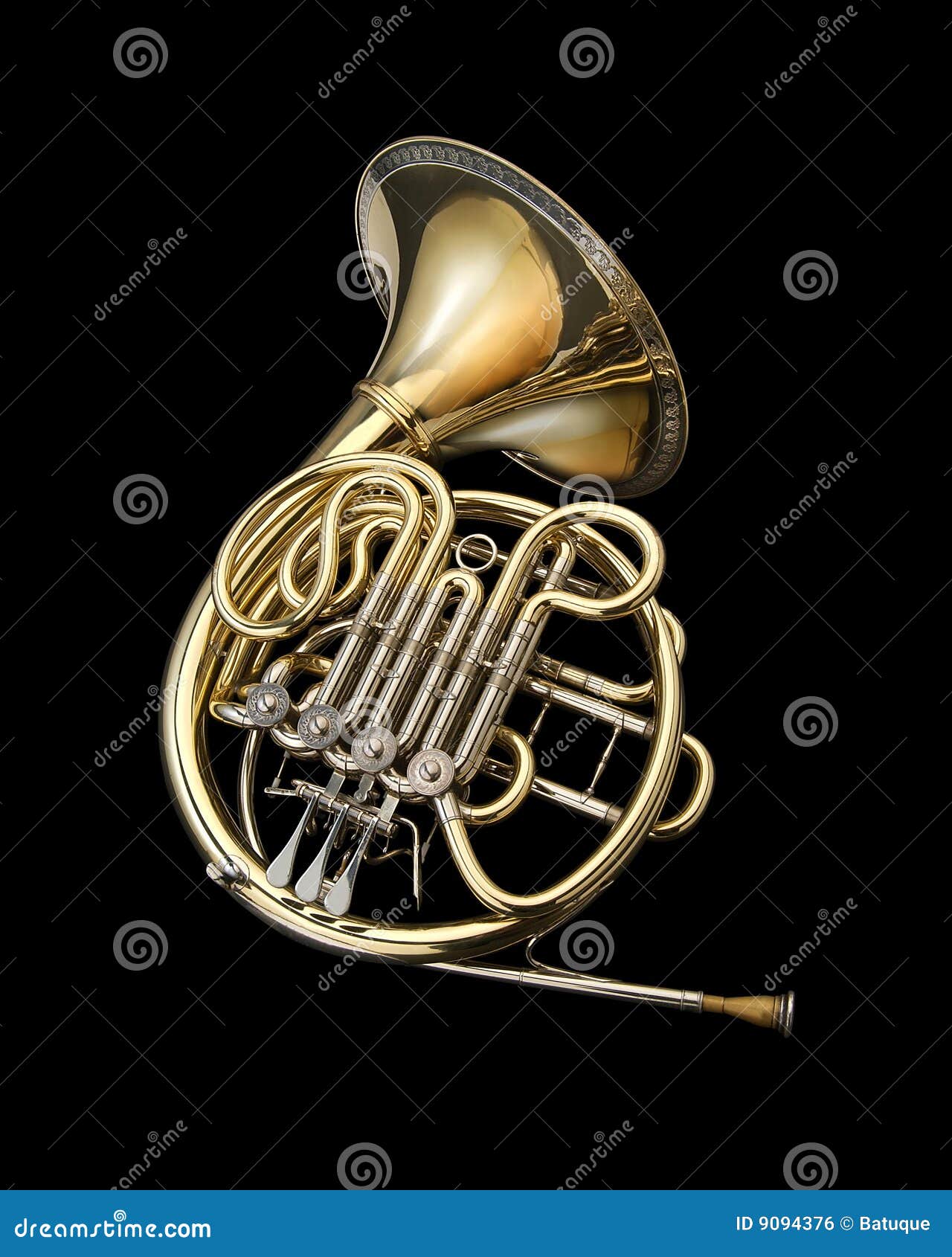 Klaxon photo stock. Image du saxophone, métal, instrument - 9094376