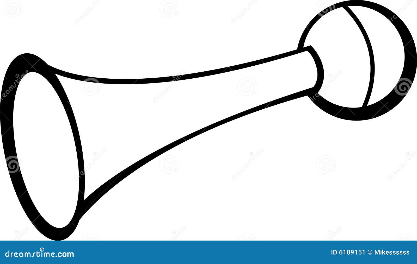 Klaxon D'air Image stock - Image: 6109151