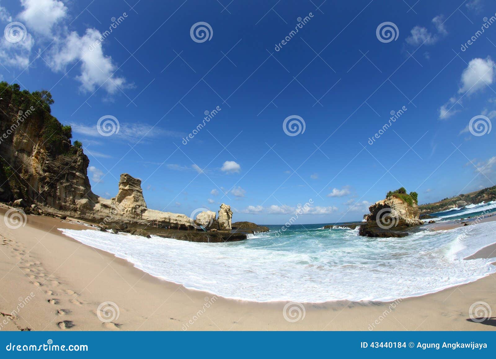 Klayar Beach East Java stock photo. Image of tourist - 43440184