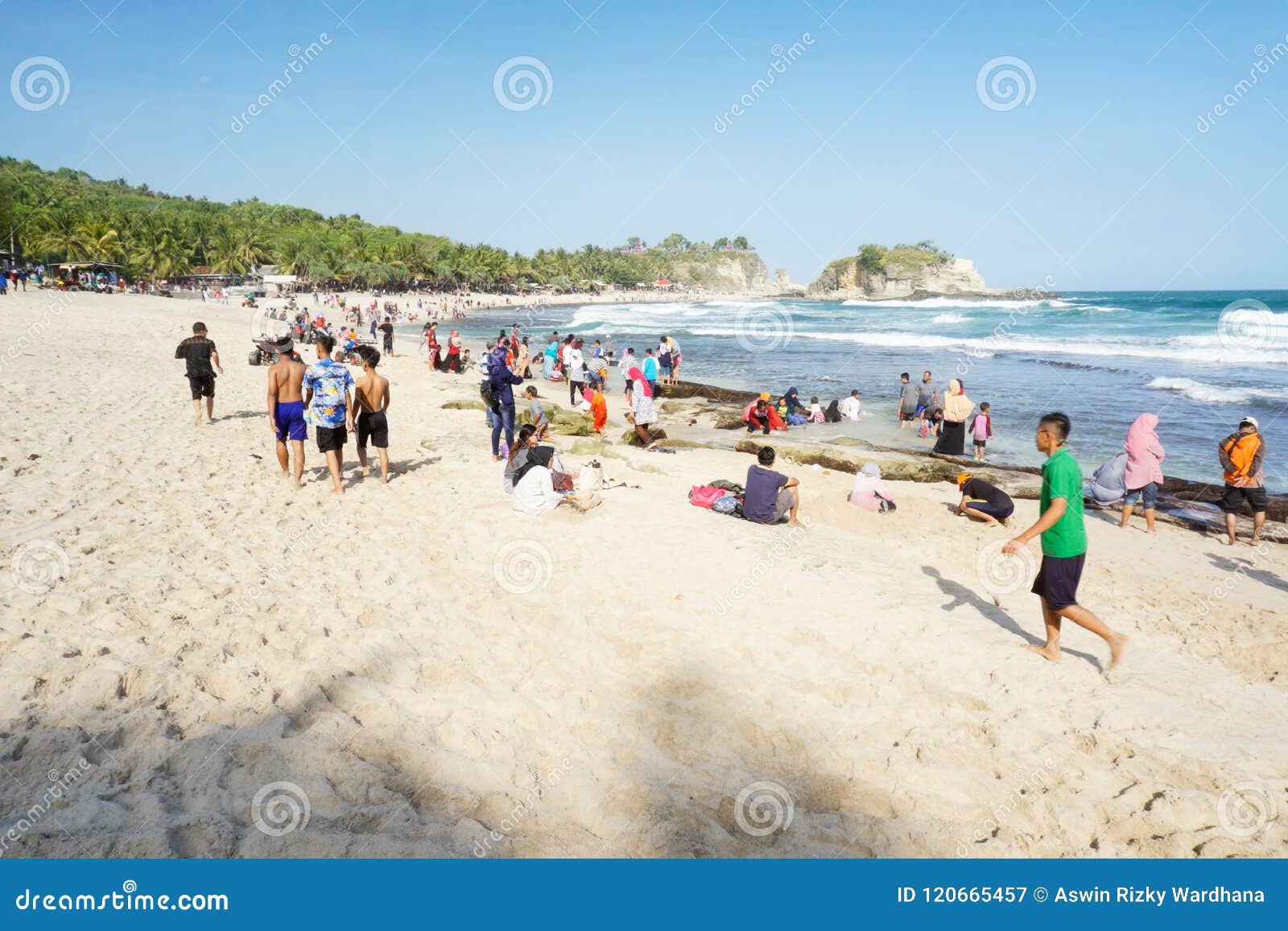 Klayar Beach Pacitan East Java Indonesia Editorial Photography - Image ...