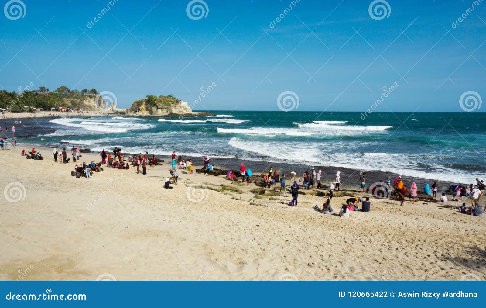 Klayar Beach Pacitan East Java Indonesia Editorial Photography - Image ...