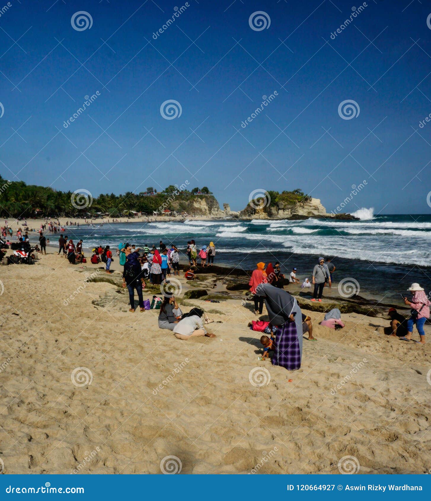 Klayar Beach Pacitan East Java Indonesia Editorial Photography - Image ...