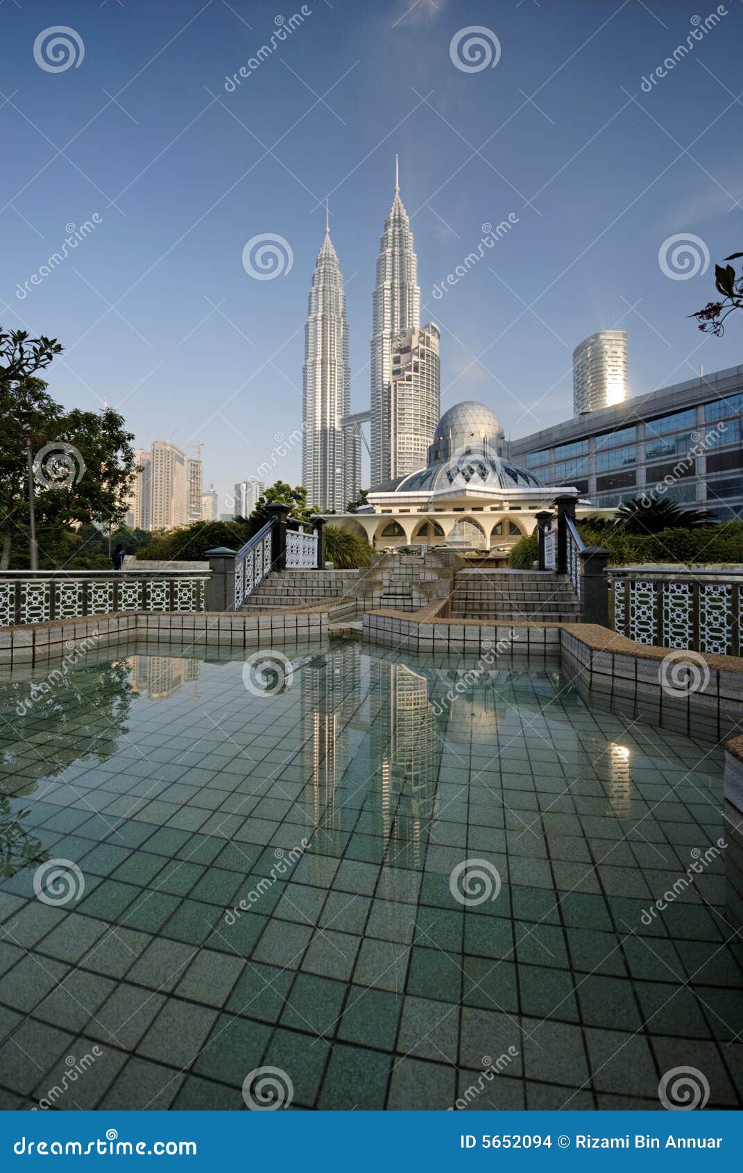 KLCC - 12 stock photo. Image of kuala, garden, tall, green - 5652094