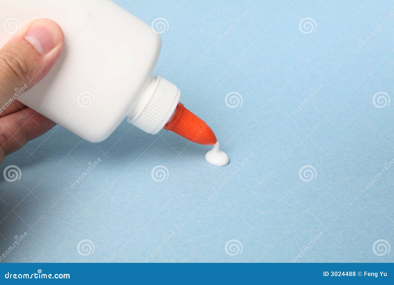 Kleber stockfoto. Bild von hand, flasche, fertigkeit, klebrig - 3024488