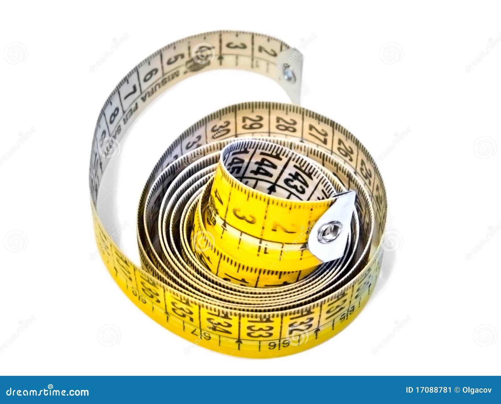 Kleermakers- meter stock afbeelding. Image of lengte - 17088781