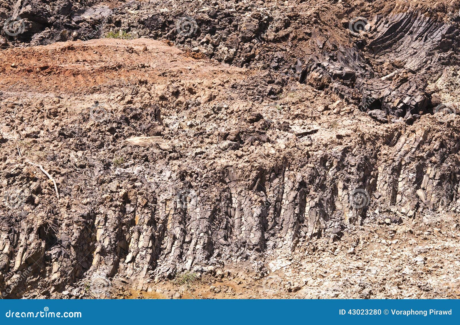 Kleigrond stock foto. Image of muur, milieu, kruis, naadloos - 43023280