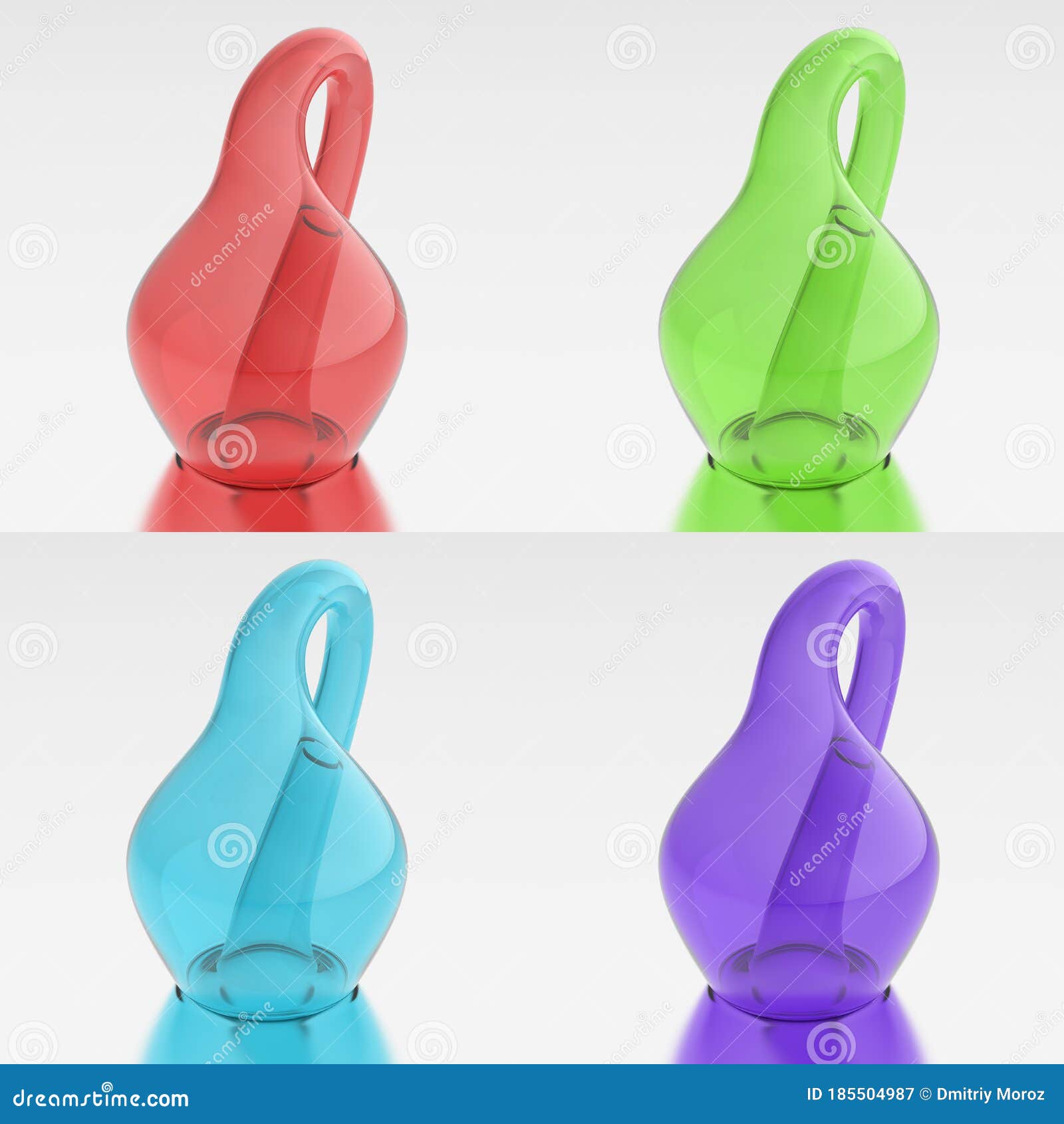 Klein bottle isolated stock illustration. Illustration of experiment ...