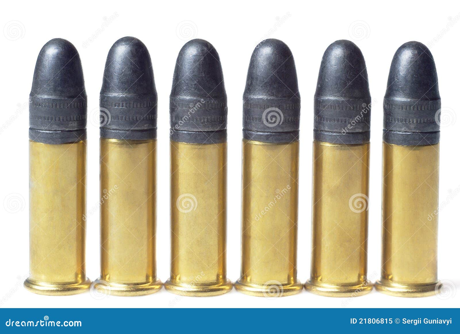 Klein-Kaliber Munition stockbild. Bild von kupfer, kaliber - 21806815