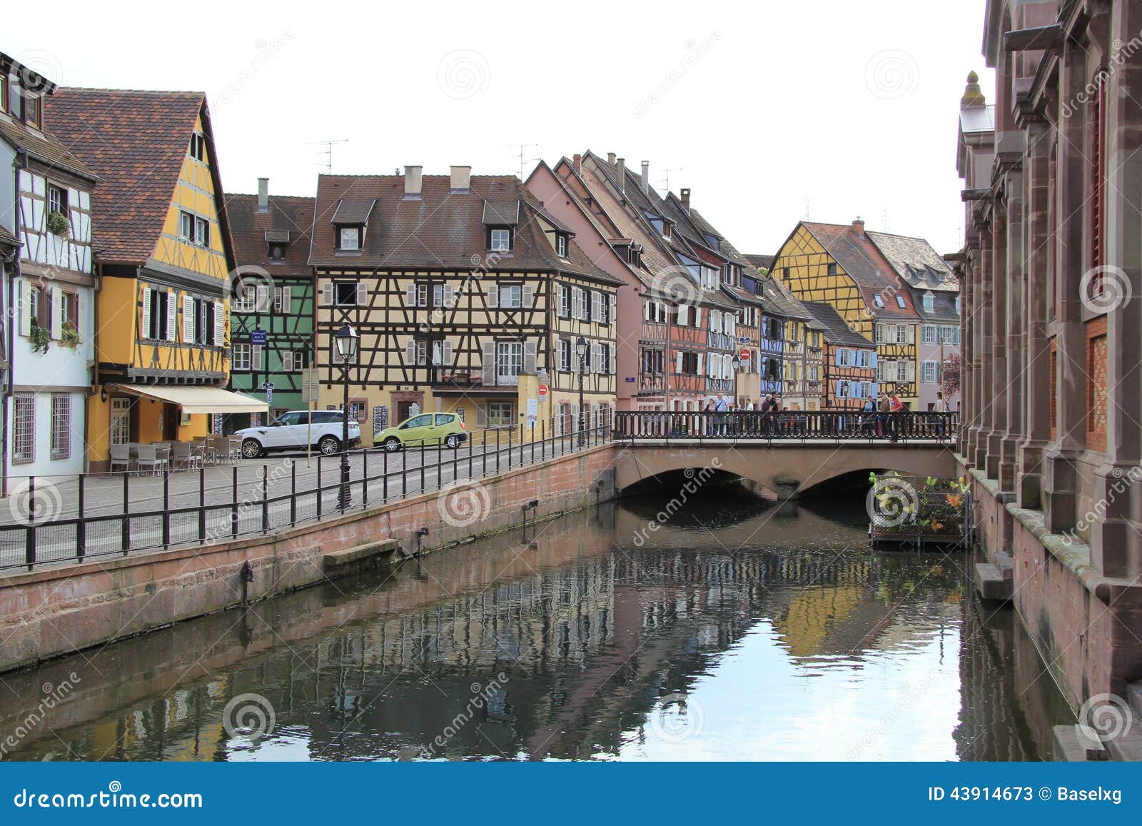 Klein Venetië in Colmar Stad, Frankrijk Redactionele Stock Foto - Image ...
