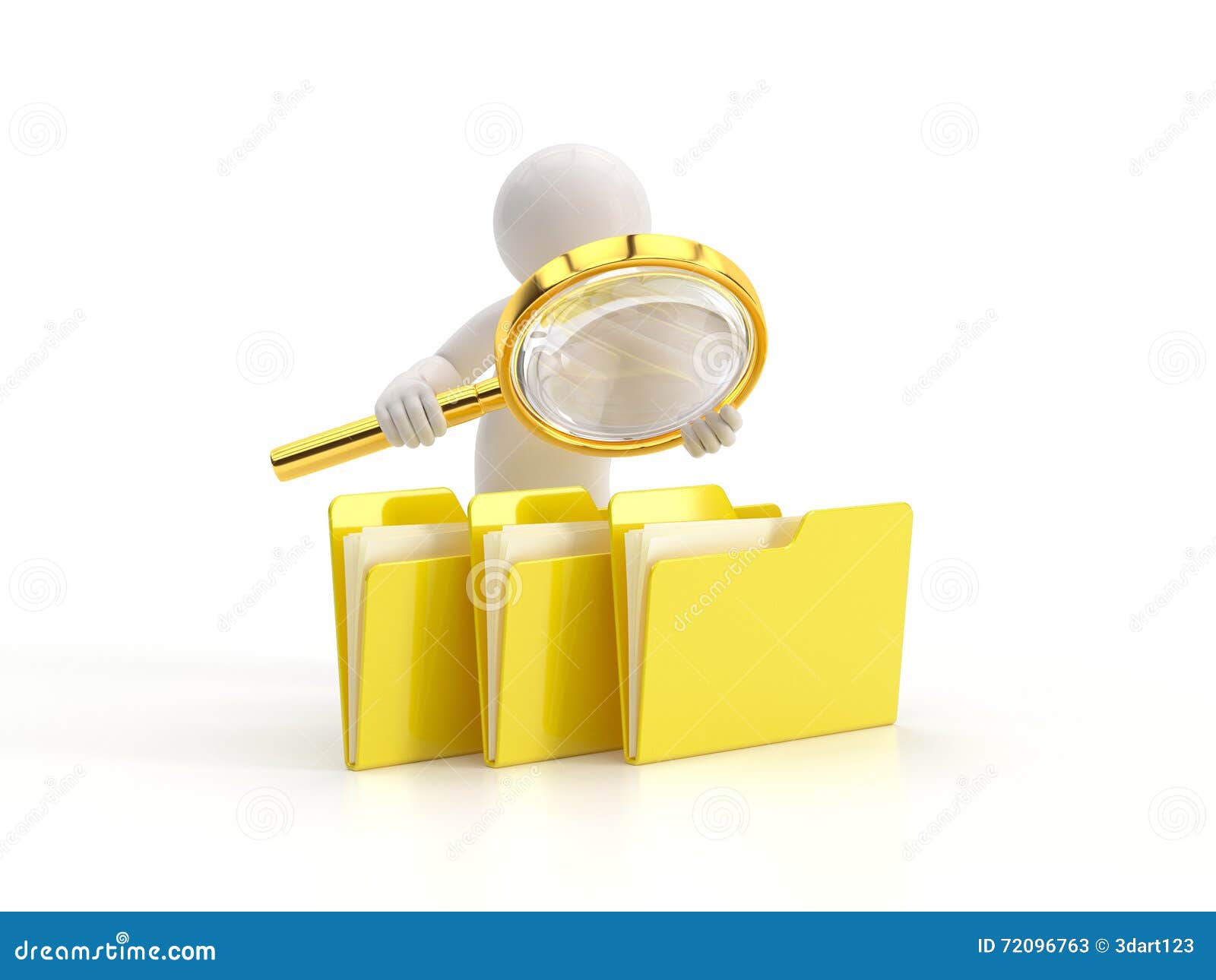 Kleine Leute 3d - überprüft Dateien Stock Abbildung - Illustration von ...