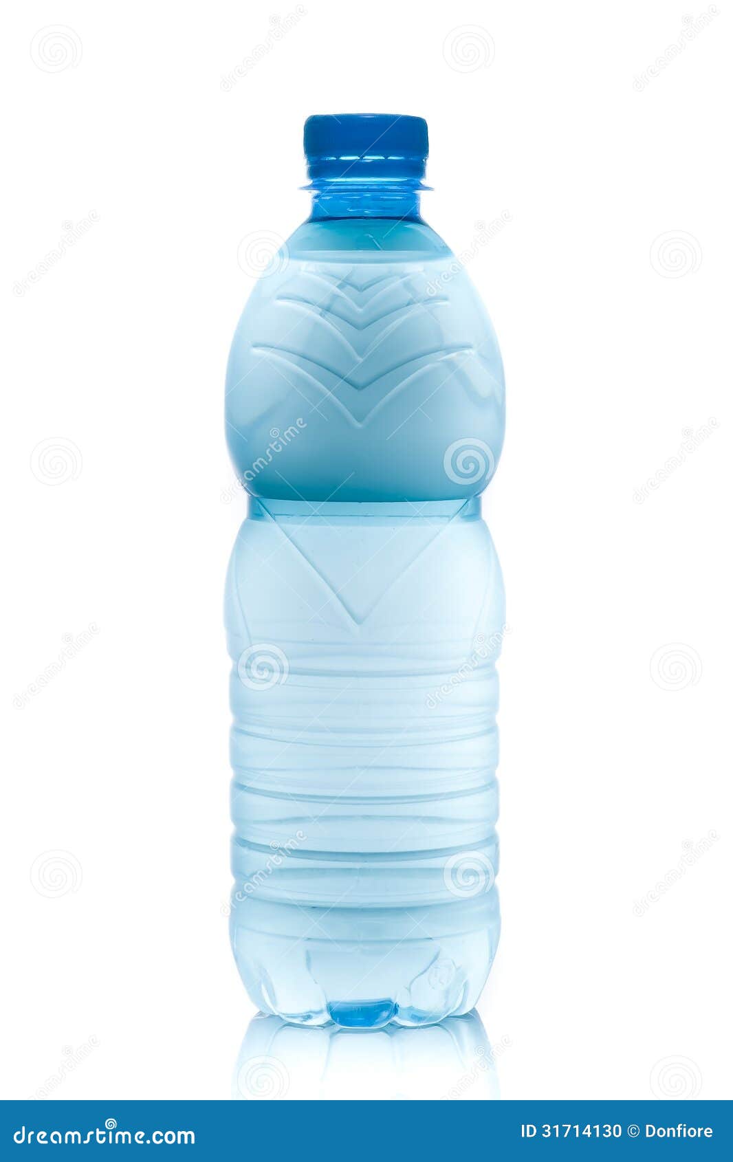 Kleine Wasserflasche stockfoto. Bild von flasche, glas - 31714130
