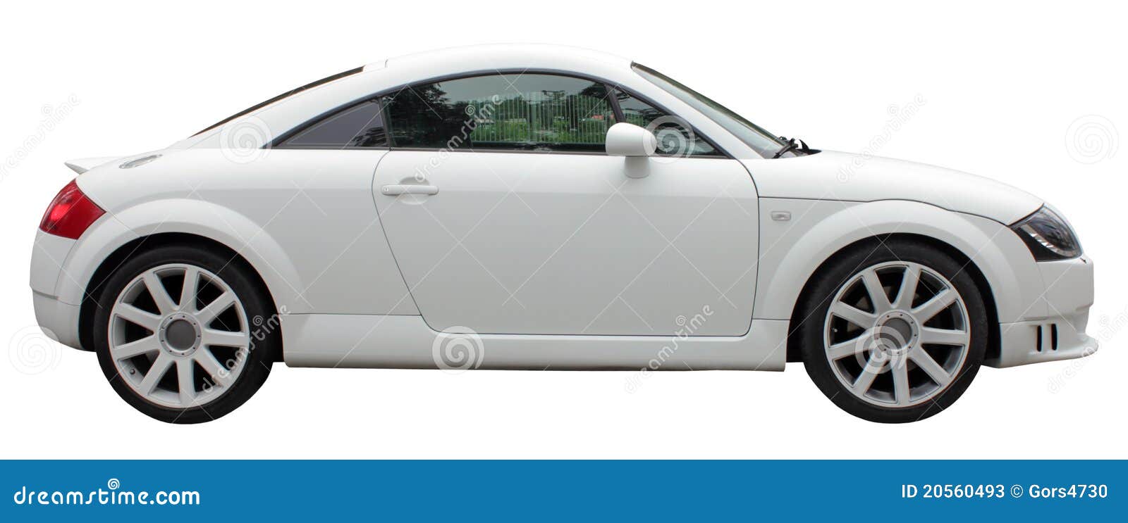 Kleine Witte Auto stock afbeelding. Image of duits, vervolgens - 20560493