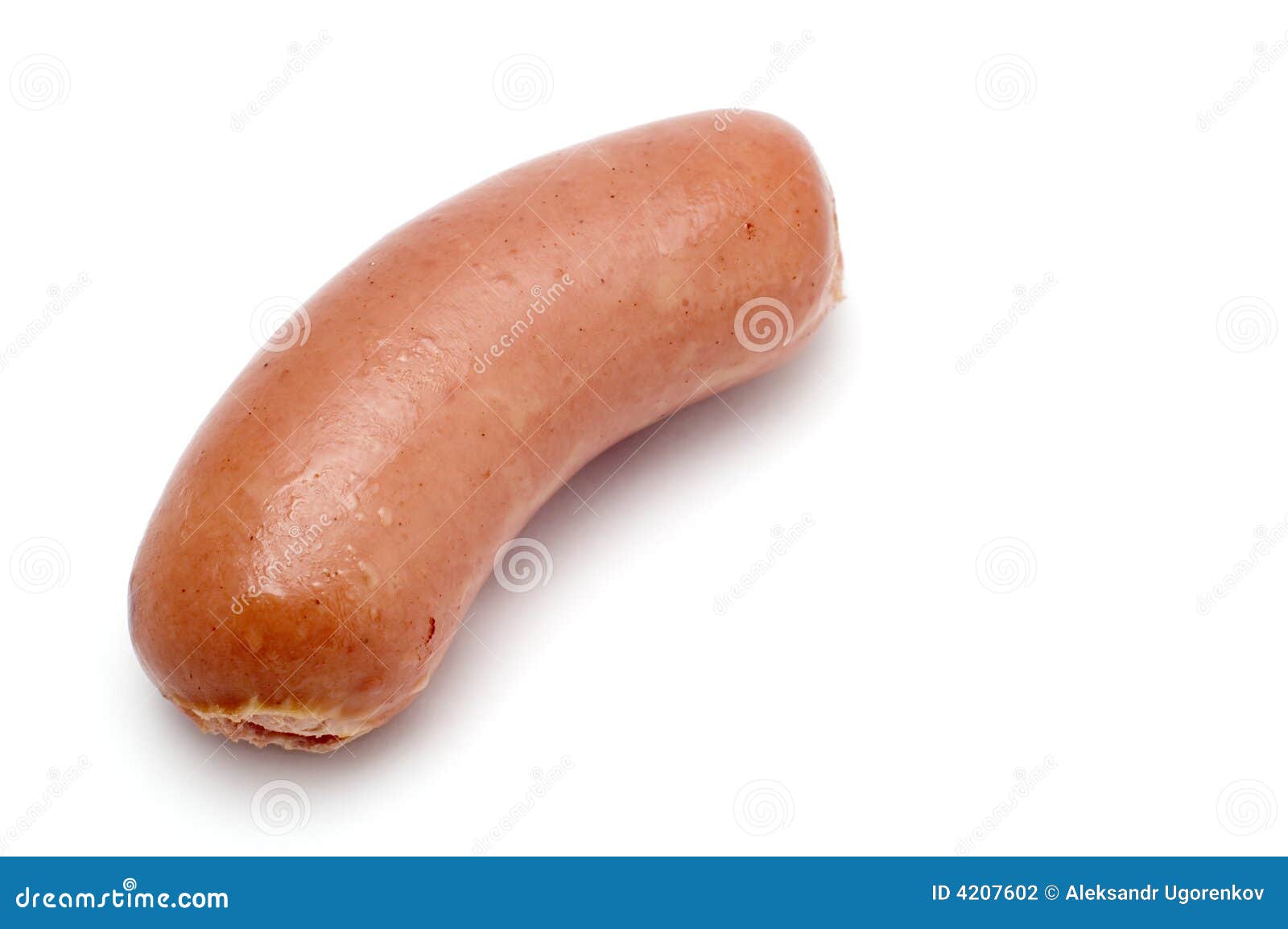 Kleine Wurst stockfoto. Bild von frankfurter, erfrischung - 4207602