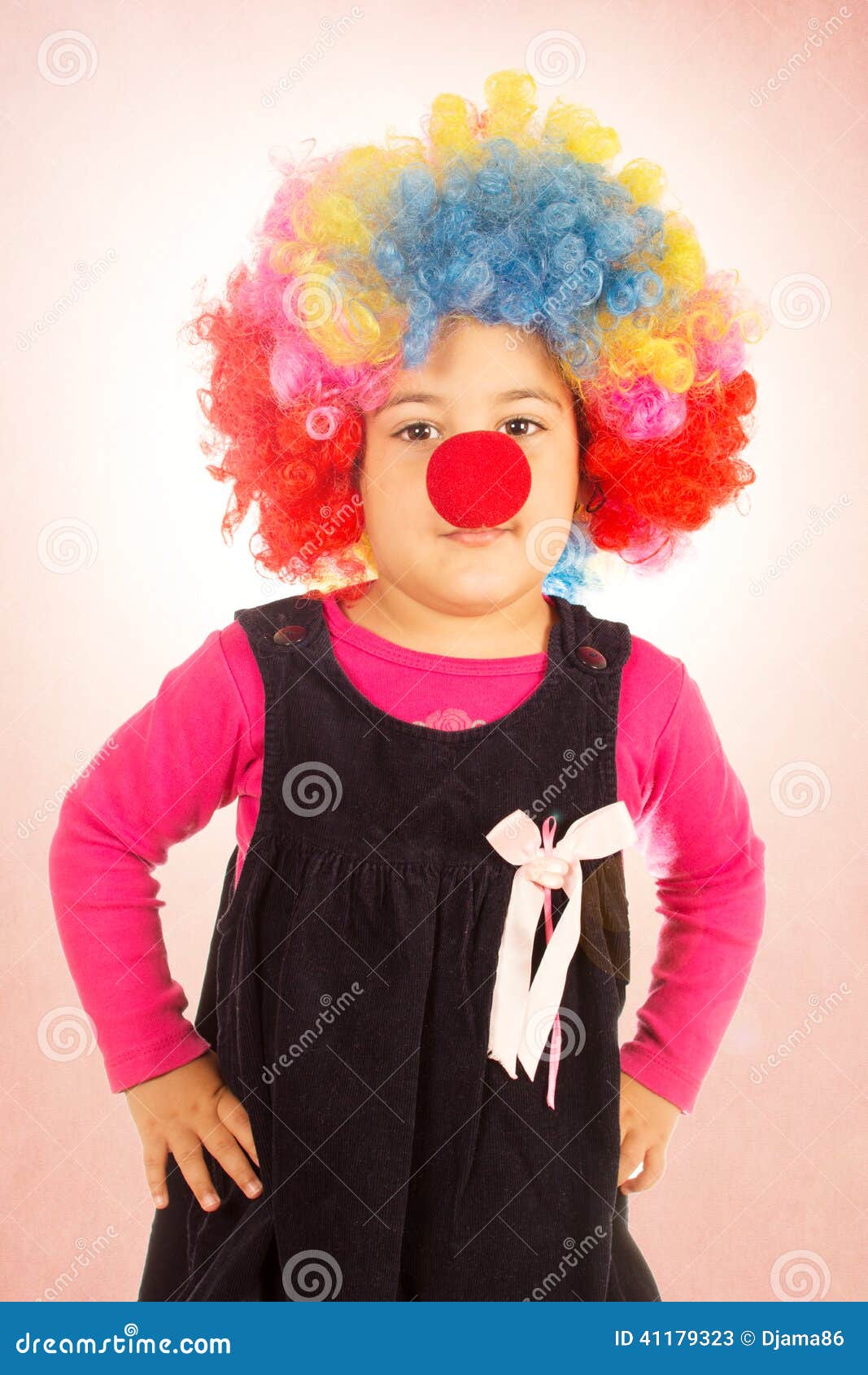 Kleiner Clown stockbild. Bild von lateinisch, schablone - 41179323