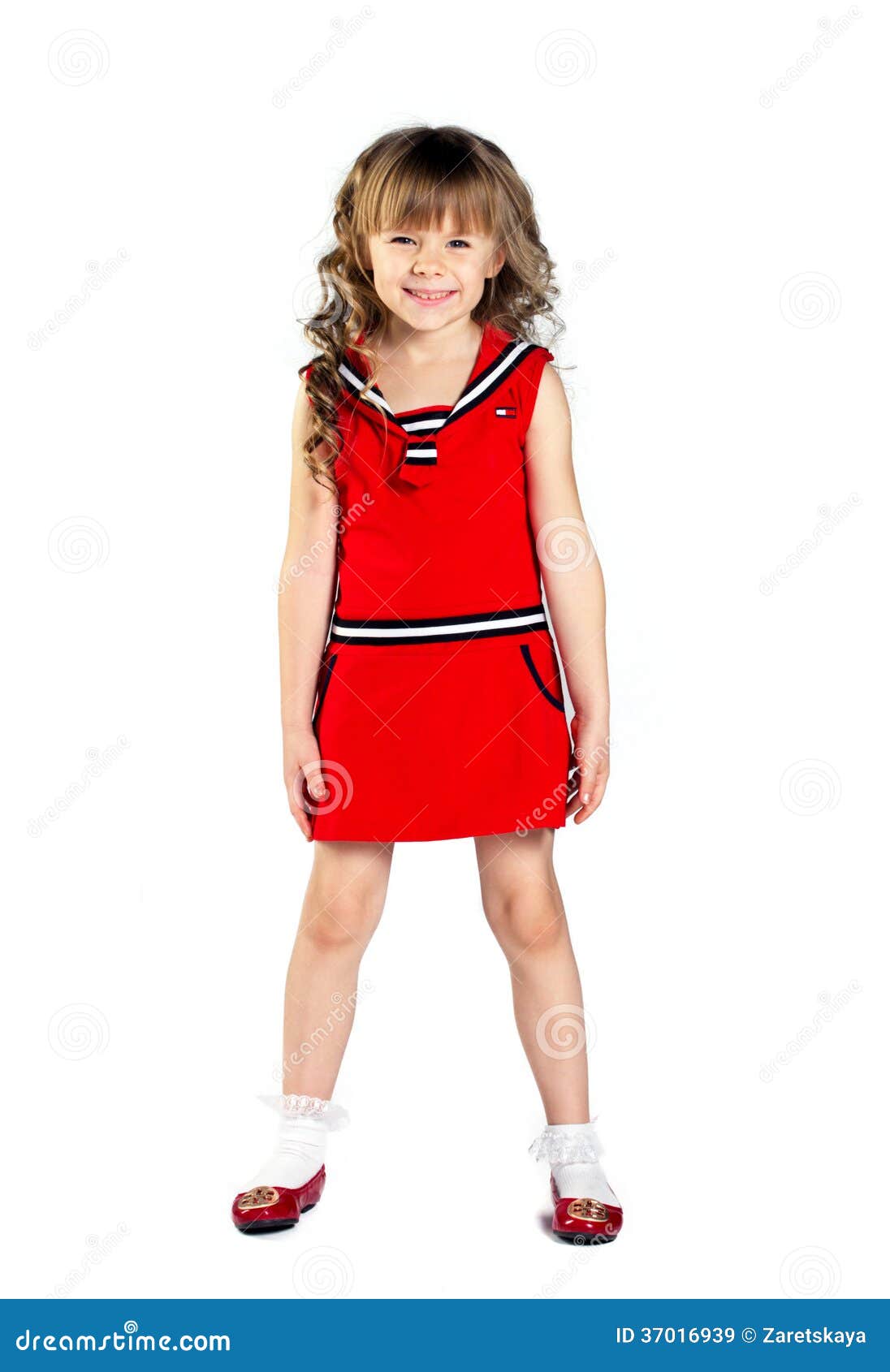 Kleines Mädchen der Mode stockbild. Bild von mode, lang - 37016939